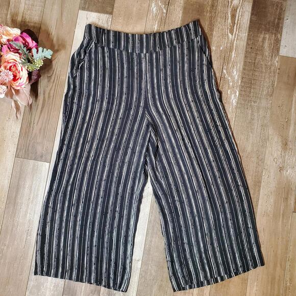 Candie's | Pants & Jumpsuits | Candies Womens Black And White Striped ...
